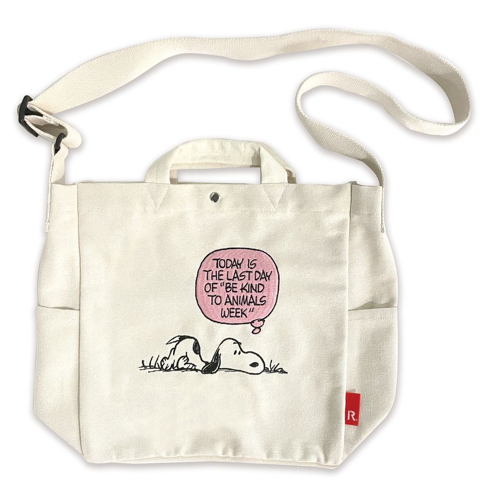 Ivory ☆ ルートート ROOTOTE 8386 IP.MED.2way.PEANUTS-9L ROOTOTE ルートート スヌーピー 8386 トートバッグ トートバック 斜めがけバッグ ...