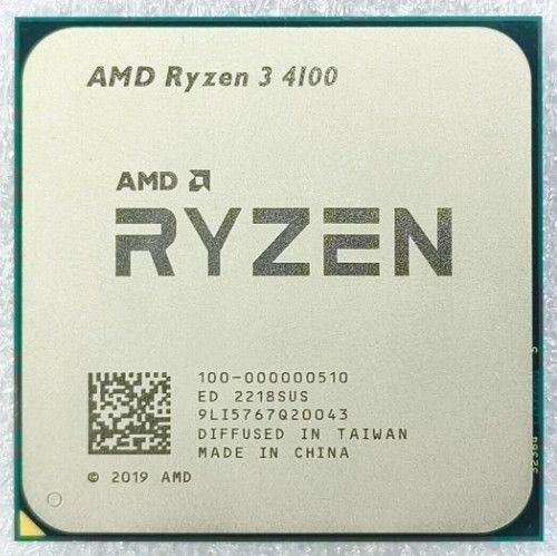 AMD Ryzen 3 4100 3.8GHz 4Core 65W Desktop AM4 CPU Processors - メルカリ