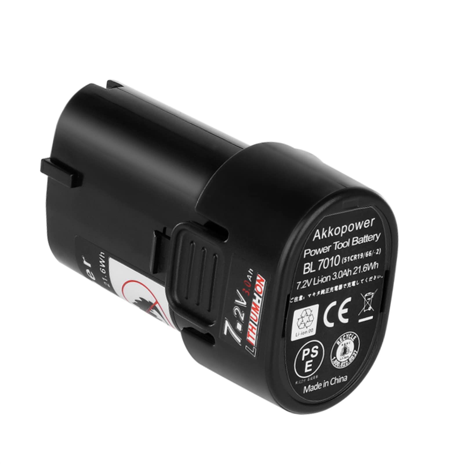 互換マキタ 7.2v バッテリー BL7010 マキタ 7.2v マキタバッテリー 3000mAh 7.2vバッテリー 大容量 BL7010 ...