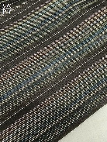 平和屋着物○本場縞大島紬 正絹 逸品 AAAZ7537zg 平和屋着物□本場大島紬