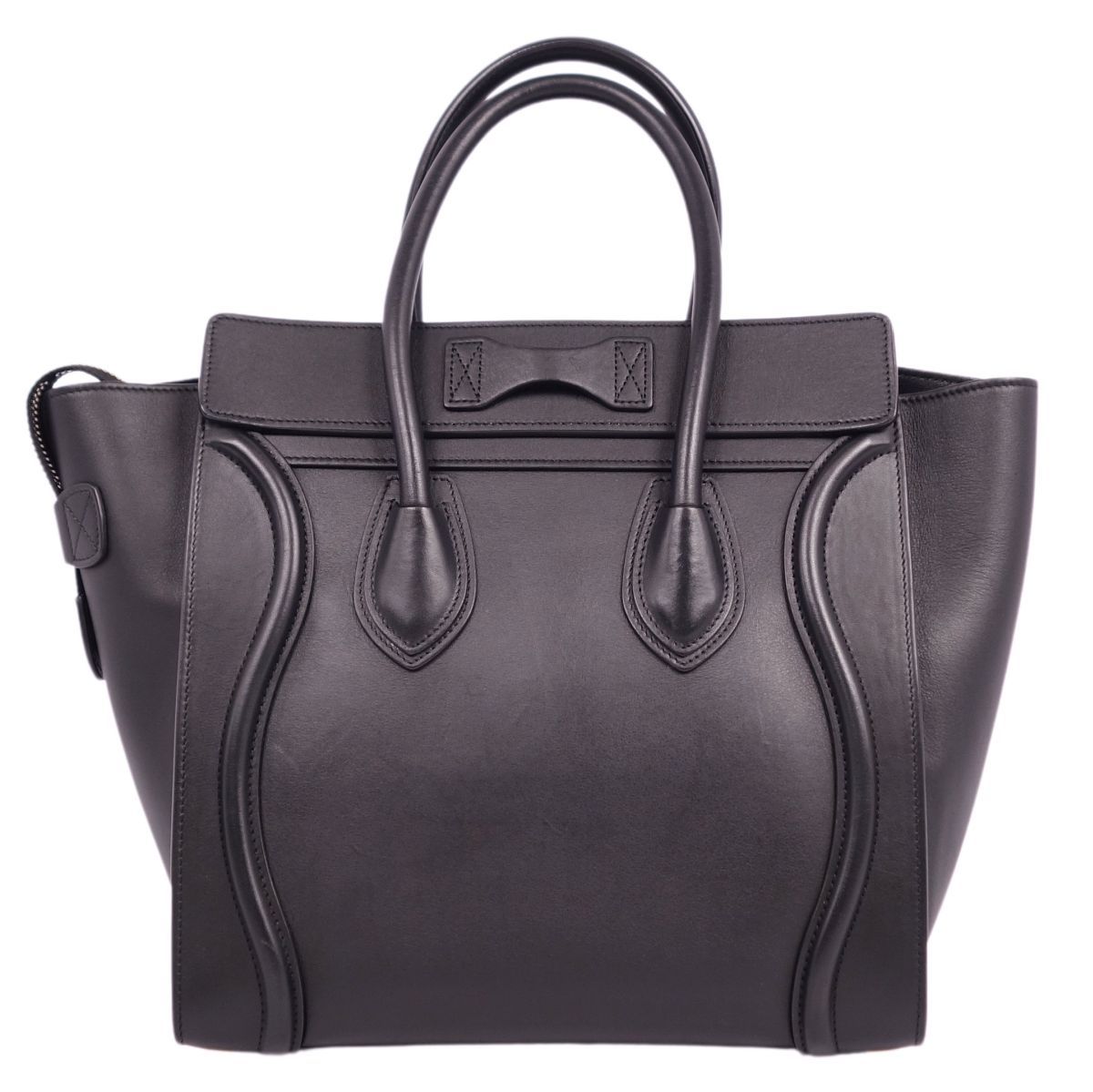 美品 セリーヌ CELINE バッグ ハンドバッグ Luggage マイクロ ラ 美品 セリーヌ CELINE バッグ ハンドバッグ Luggage マイクロ ラ