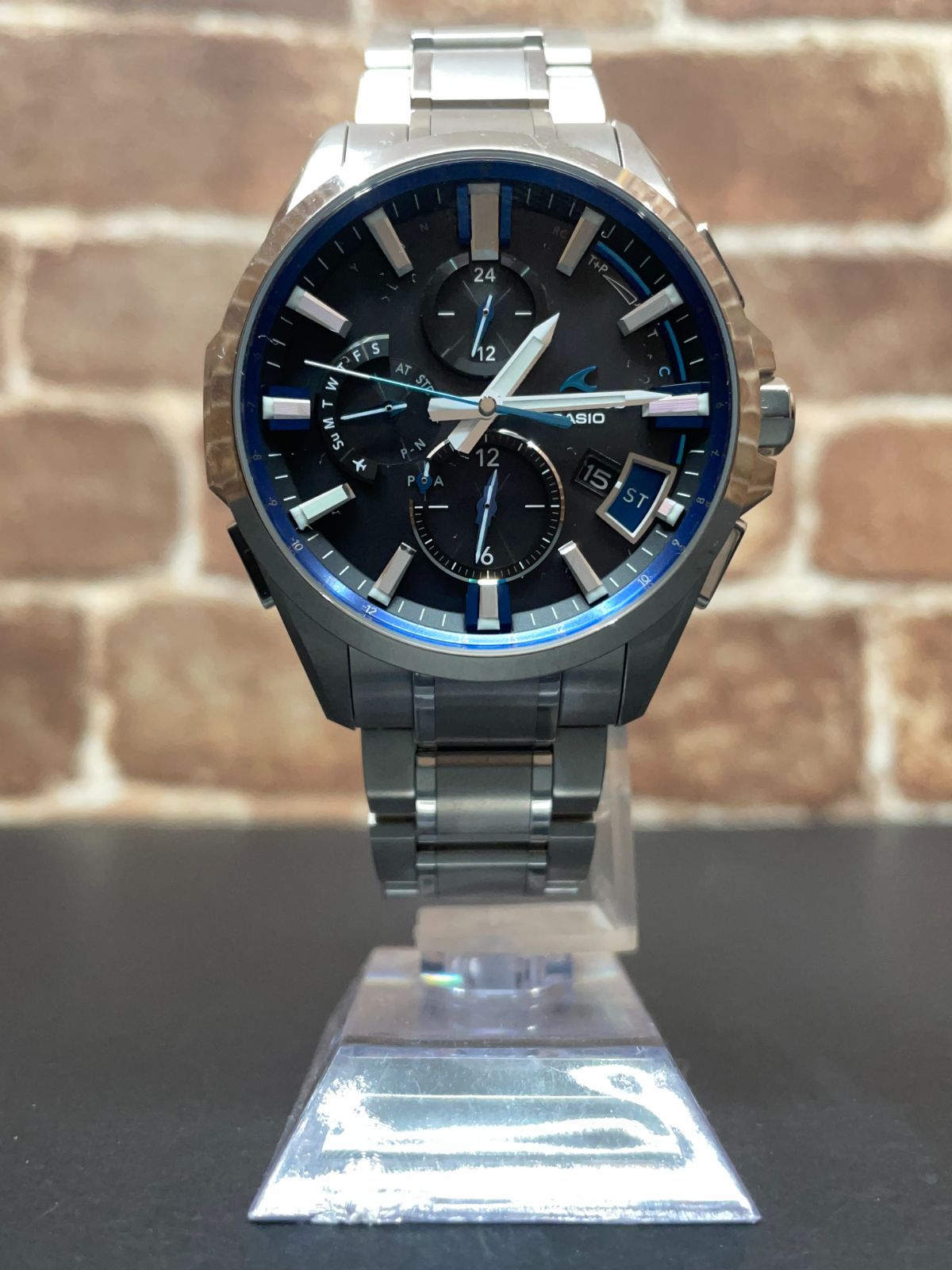 CASIO OCEANUS カシオ オシアナス OCW-G2000-1AJF GPS ハイブリッド 電波 ソーラー 時計 - メルカリ