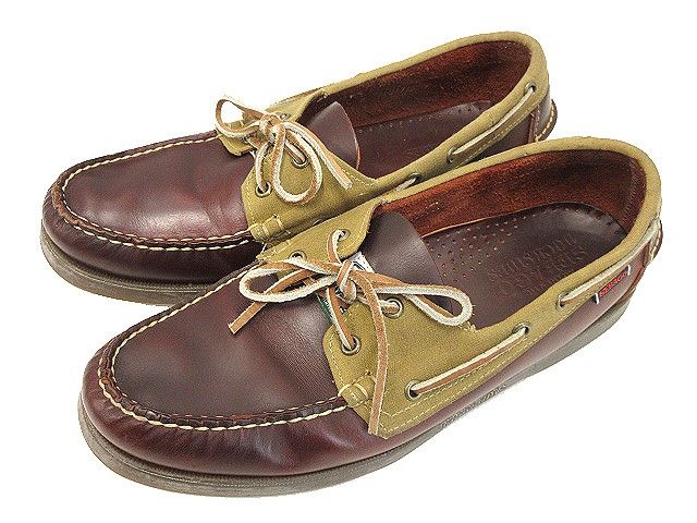 sebago セバゴ FILSON フィルソン b73444 デッキシューズ ローファー US10 赤茶 革靴 レザーシューズ - メルカリ