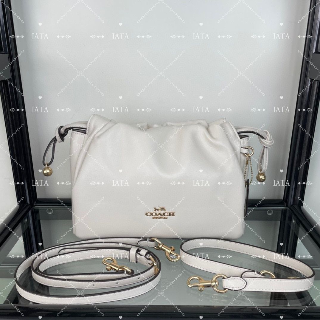 定番人気 COACHコーチショルダーバッグファーイエーCT 763ホワイト - メルカリ