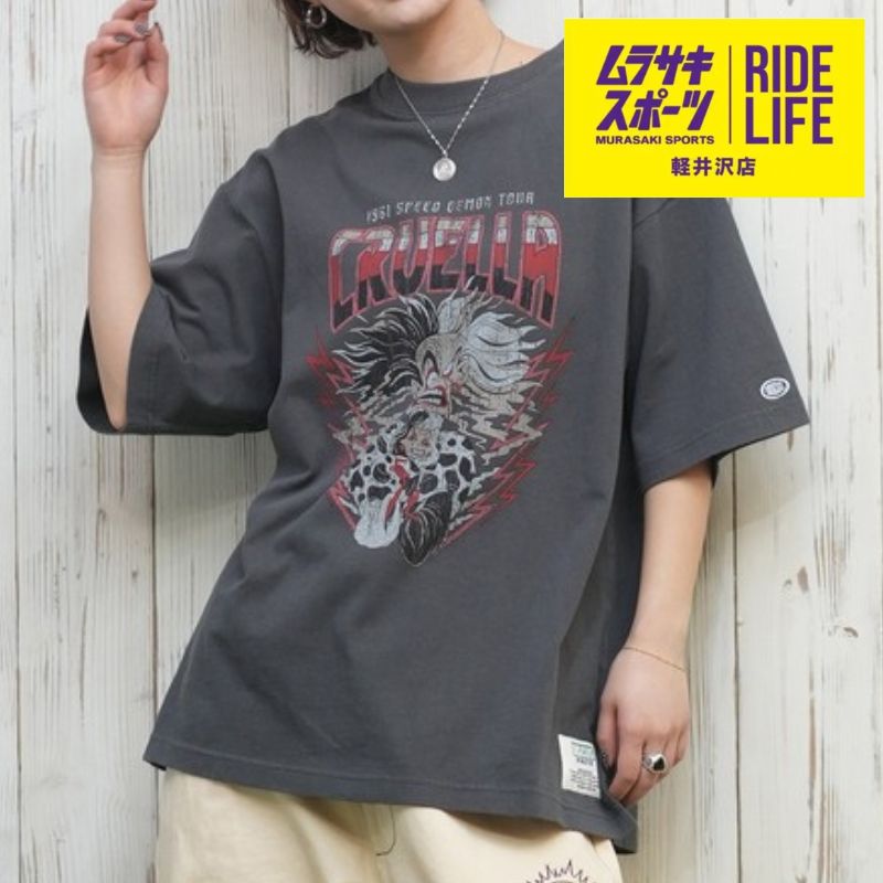 【ムラスポ公式】DISCUS ATHLETIC x ディズニーヴィランズ コラボTシャツ 5287-5675 COL:96 - メルカリ