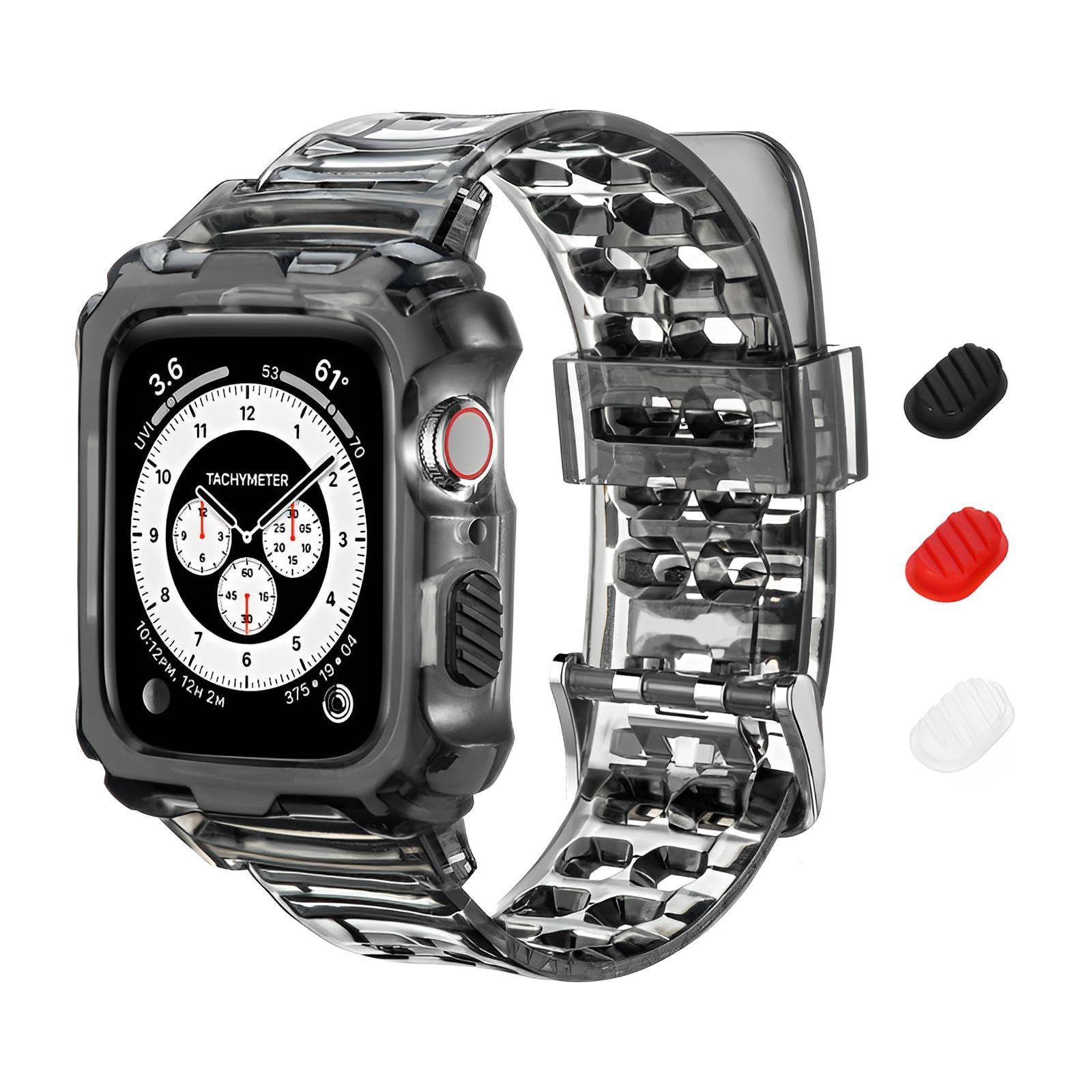 【新品・即日発送】POLINK for アップルウォッチ バンド Apple Watch バンド 45mm 44mm 42mm 41mm ...
