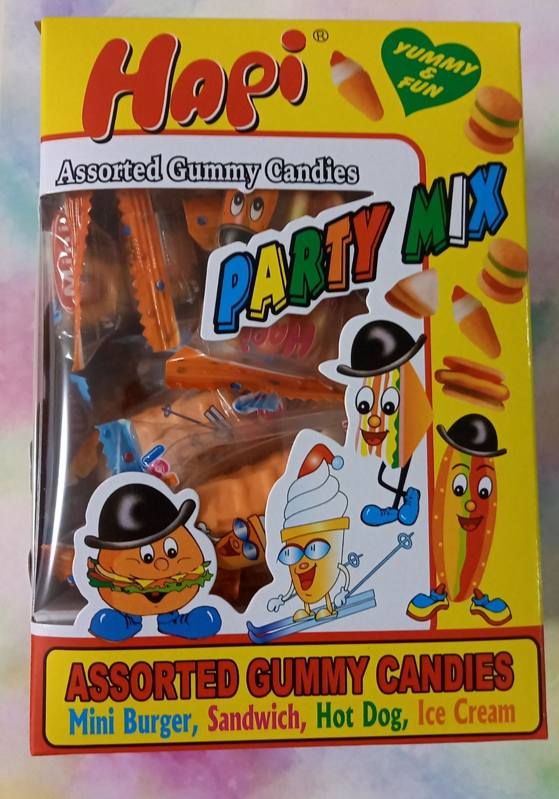 送料込み Hapi PARTY MIX グミ アソート 25個セット - メルカリ