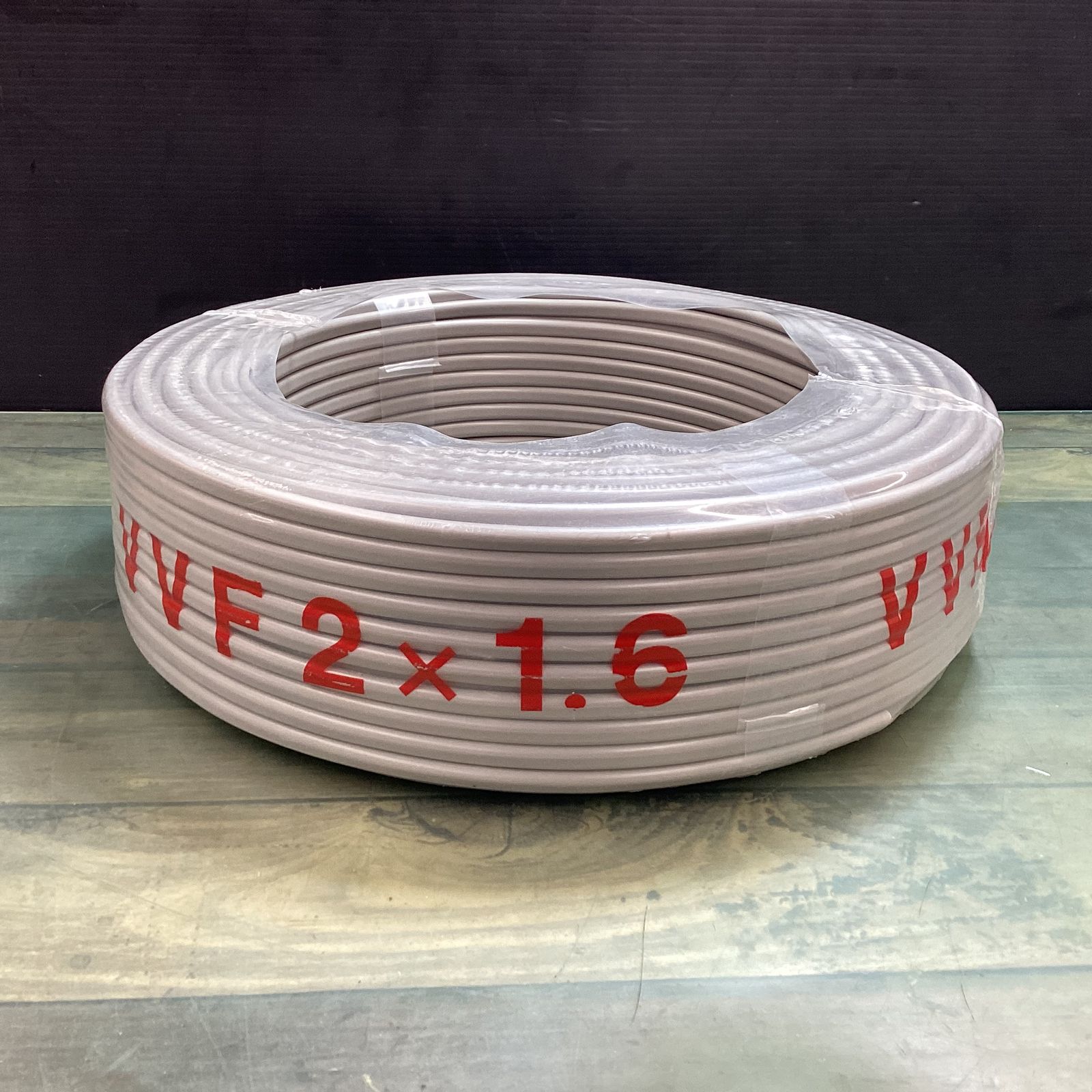 SFCC株式会社 VVFケーブル 1.6mm×2芯 100m巻 VVF1.6×2C×100m 黒白【東大和店】 - メルカリ