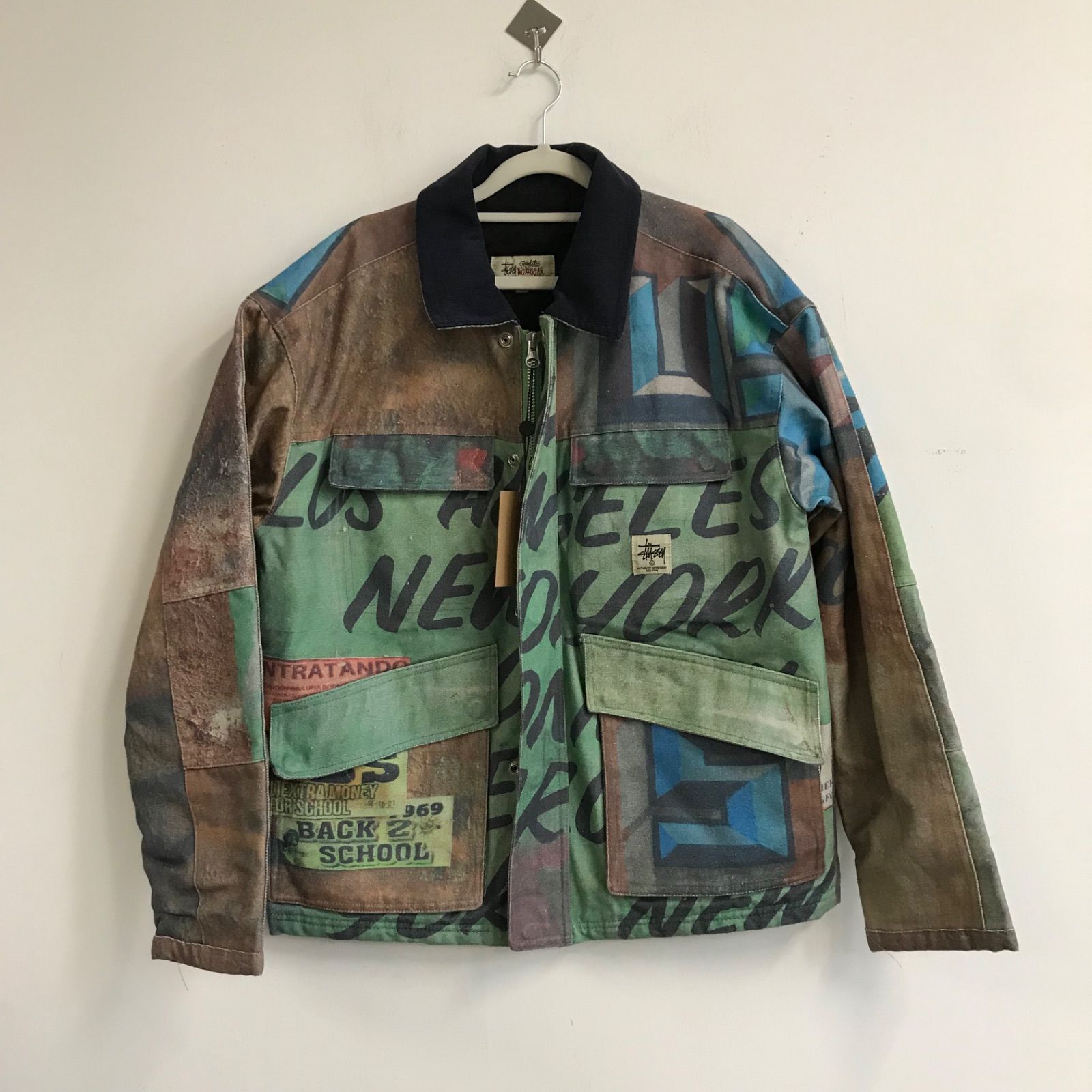 Stussy Alfonso Canvas Shop Jacket - メルカリ