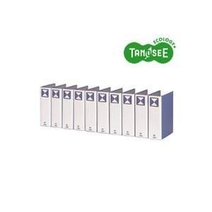 【新品・3営業日で発送】TANOSEE 両開きパイプ式ファイル A4タテ 80mmとじ 青(TPFA4-8W) - メルカリ