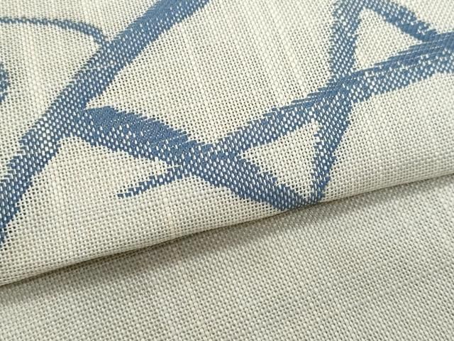 平和屋着物＊夏物 九寸名古屋帯 流水花文 金銀糸 正絹 逸品 CAAW6903fb