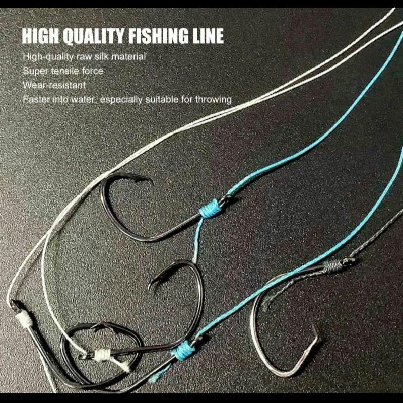 フィッシングライン 超強力 釣り糸 イエロー 100m 3個セット(D65) - メルカリ