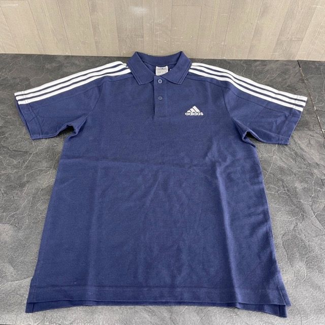 新品タグ付き adidas メンズ ポロシャツ ネイビー 半袖 Sサイズ IC9311 ECR20 アディダス/55273在★5 - メルカリ