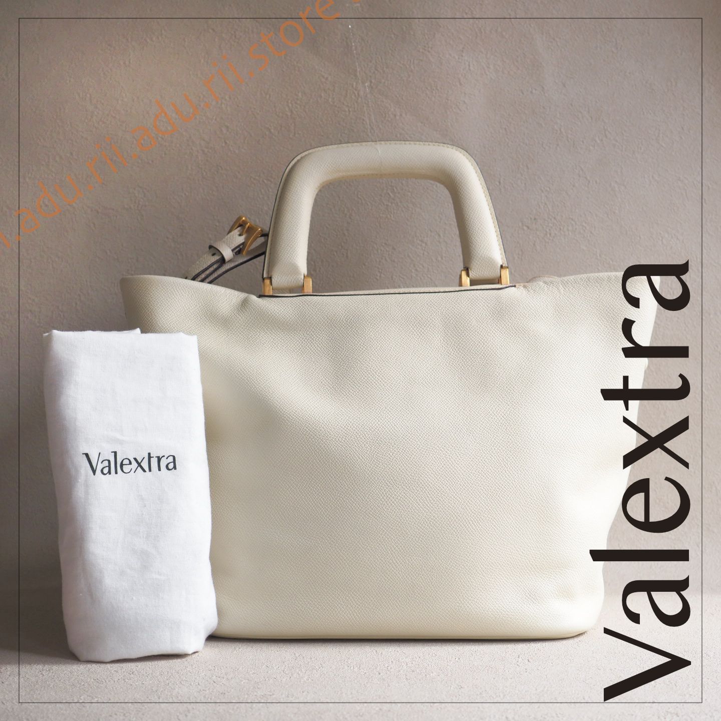 レア美品★ ヴァレクストラ Valextra 2way トート ショルダーバッグ レザー ホワイト マグネット ブランド メンズ レディース - メルカリ