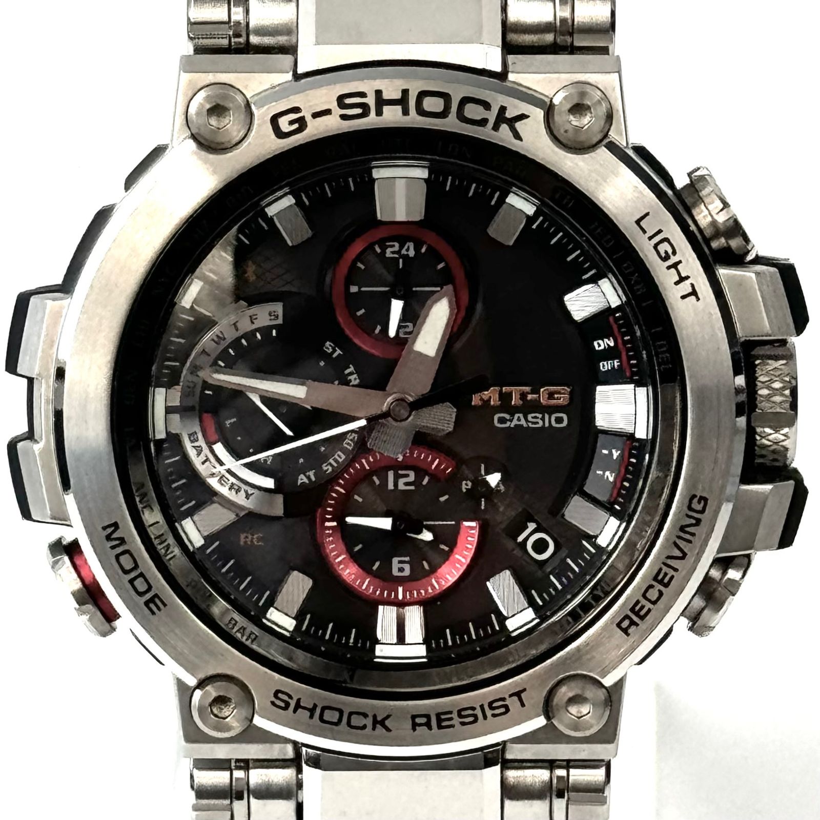 カシオ CASIO ジーショック G-SHOCK MT-G MTG-B1000D-1AJF 電波ソーラー Bluetooth 黒 デイト表示 - メルカリ