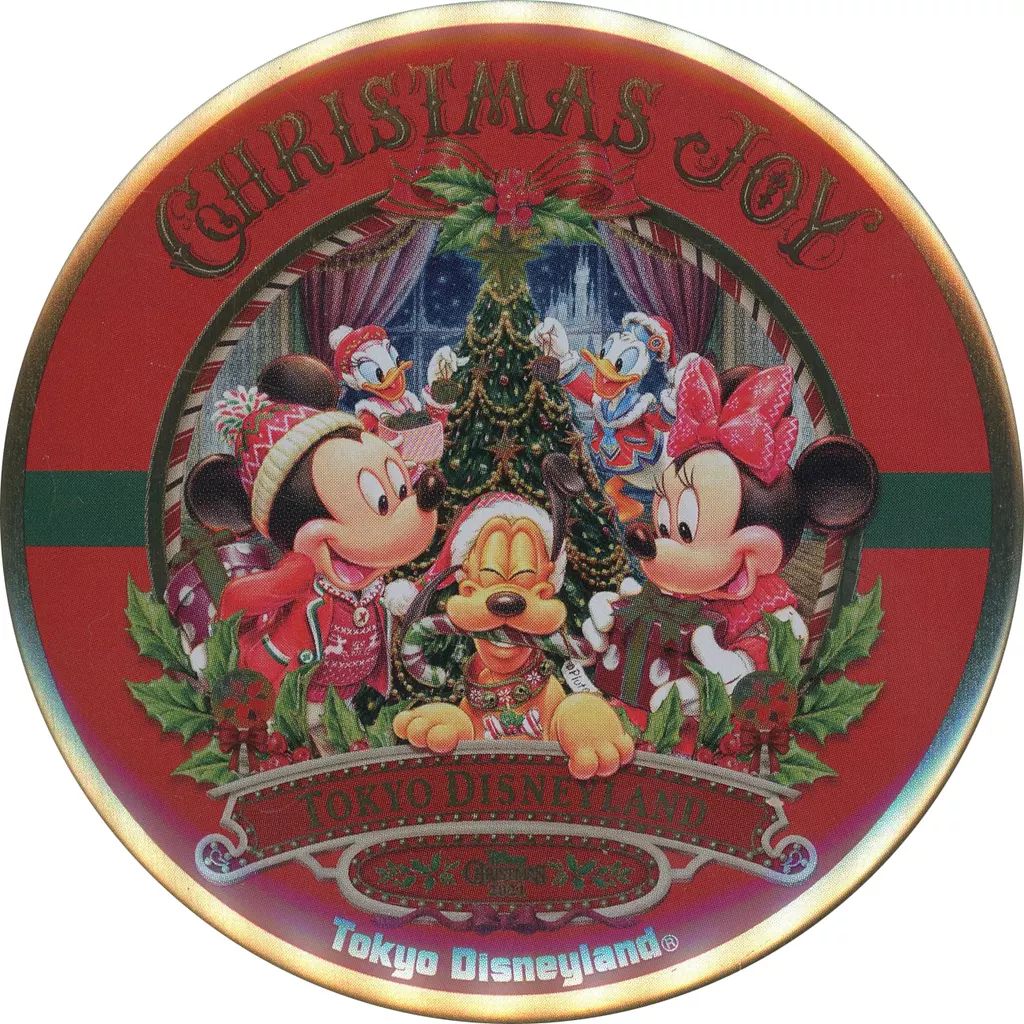 【中古】バッジ・ビンズ 集合 缶バッジ 「ディズニー・クリスマス2021」 東京ディズニーランド限定 - メルカリ