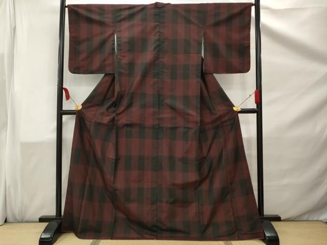 平和屋着物□上質な紬 風景文 正絹 逸品 AAAZ1914gw