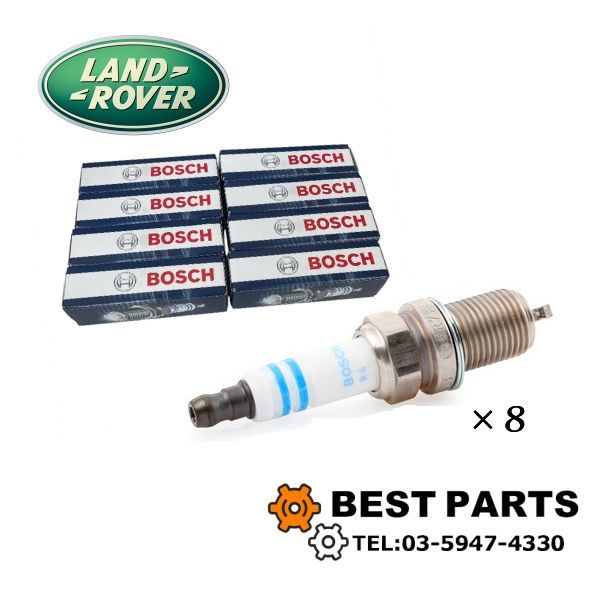 新品 ランドローバー スパークプラグ 8本 レンジローバー2002-09/DISCOVERY 3 2005-09/スポーツ2005-09 ...