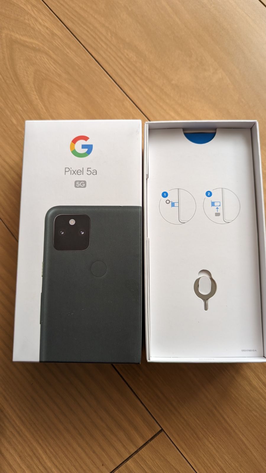 Google Google Pixel 5a 、Spigenケース付 (上部小キズあり) - メルカリ
