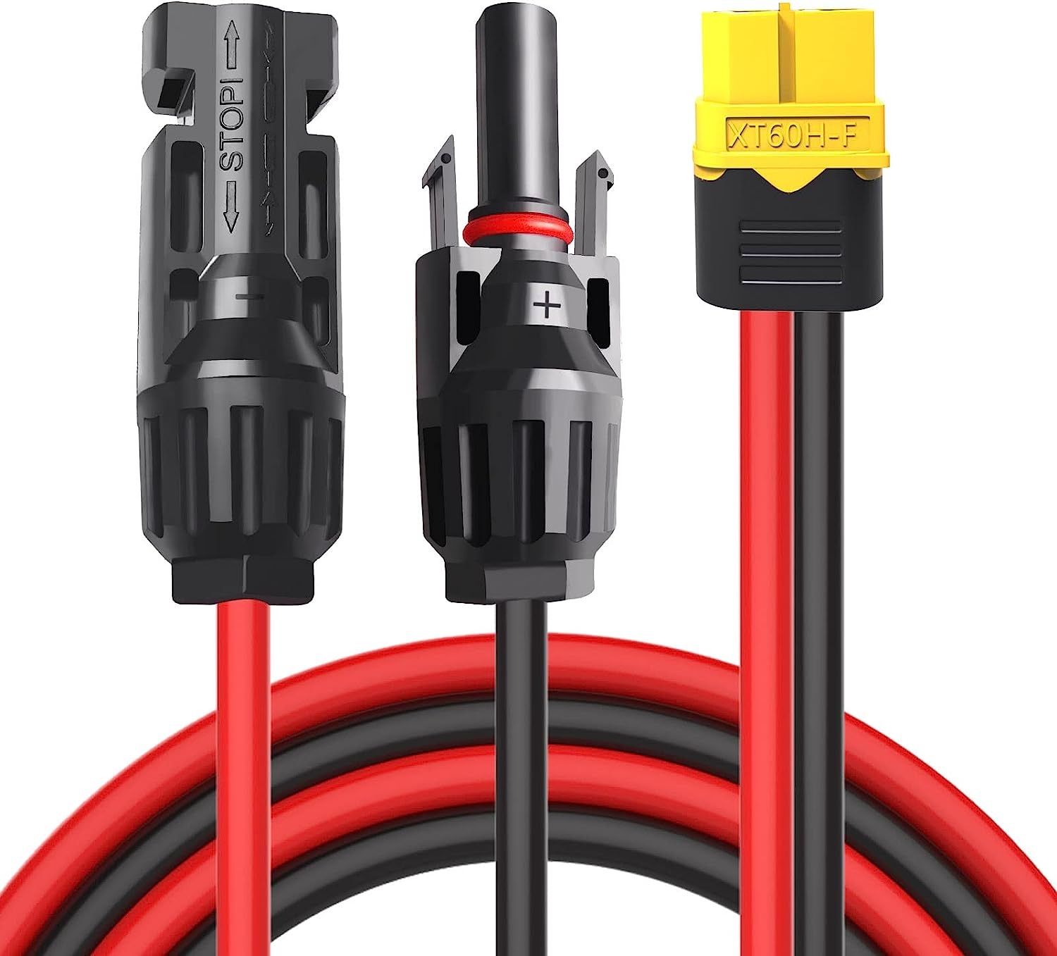 ソーラー充電ケーブルMC4 XT60ポート MC4コネクタ 60Wから300Wの携帯型太陽電池パネルに適用され 長さ:1.5M - メルカリ