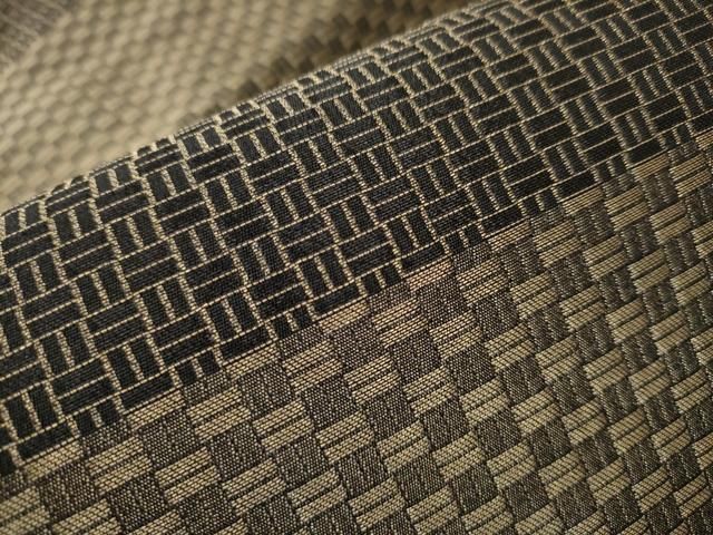 平和屋着物○九寸名古屋帯 横段吉祥文 黒地 金糸 正絹 逸品 CAAT8196hy