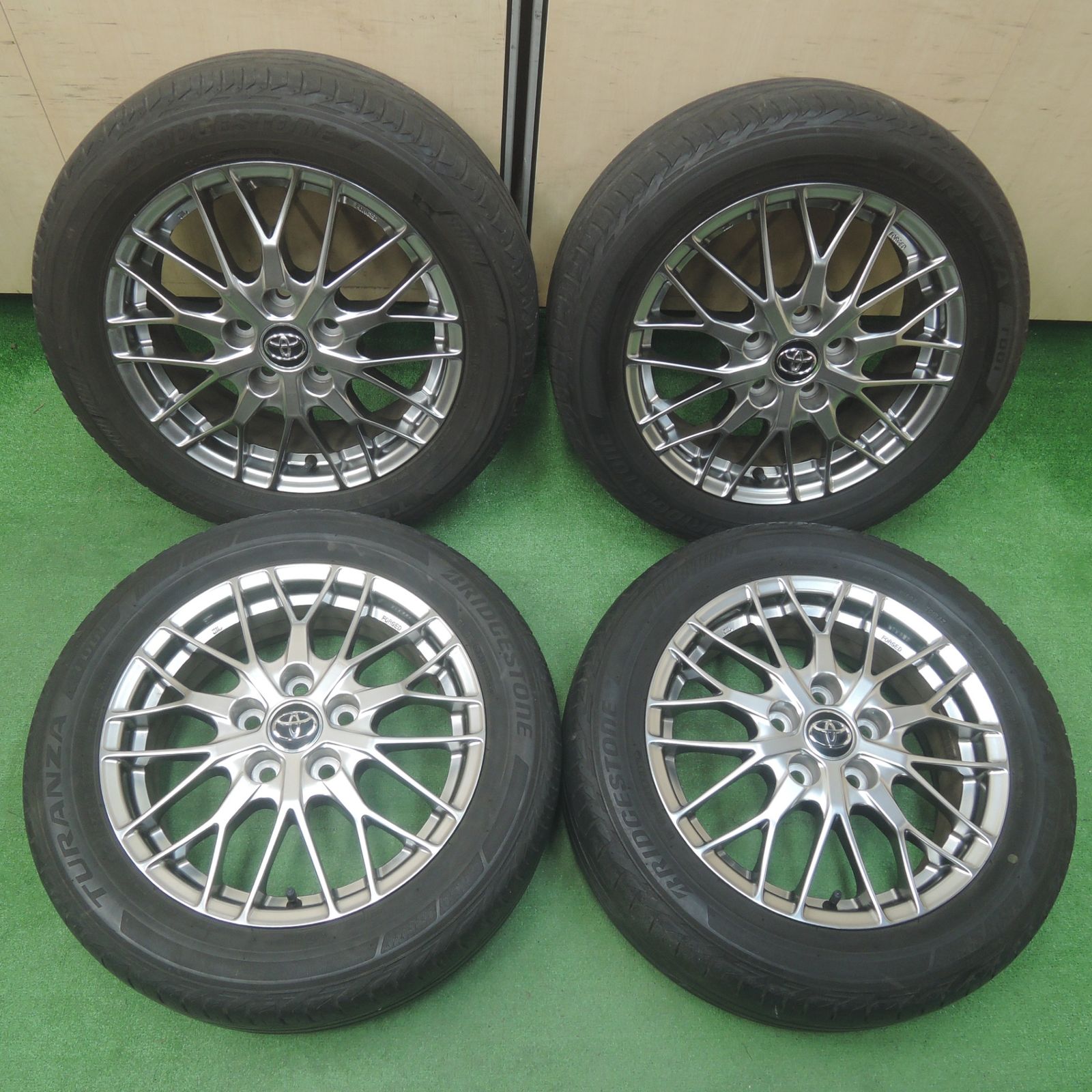 *送料無料*キレイ★トヨタ 80系 ノア ヴォクシー 煌 純正 BBS 205/55R16 ブリヂストン トランザ T001 PCD114.3/5H★4011702SYノ - メルカリ
