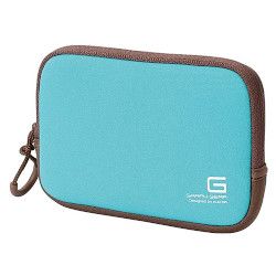 【新品・5営業日で発送】ELECOM エレコム デジカメケース／ネオプレン／Sサイズ／ストラップ無し／ブルー(DGB-065BUL) - メルカリ