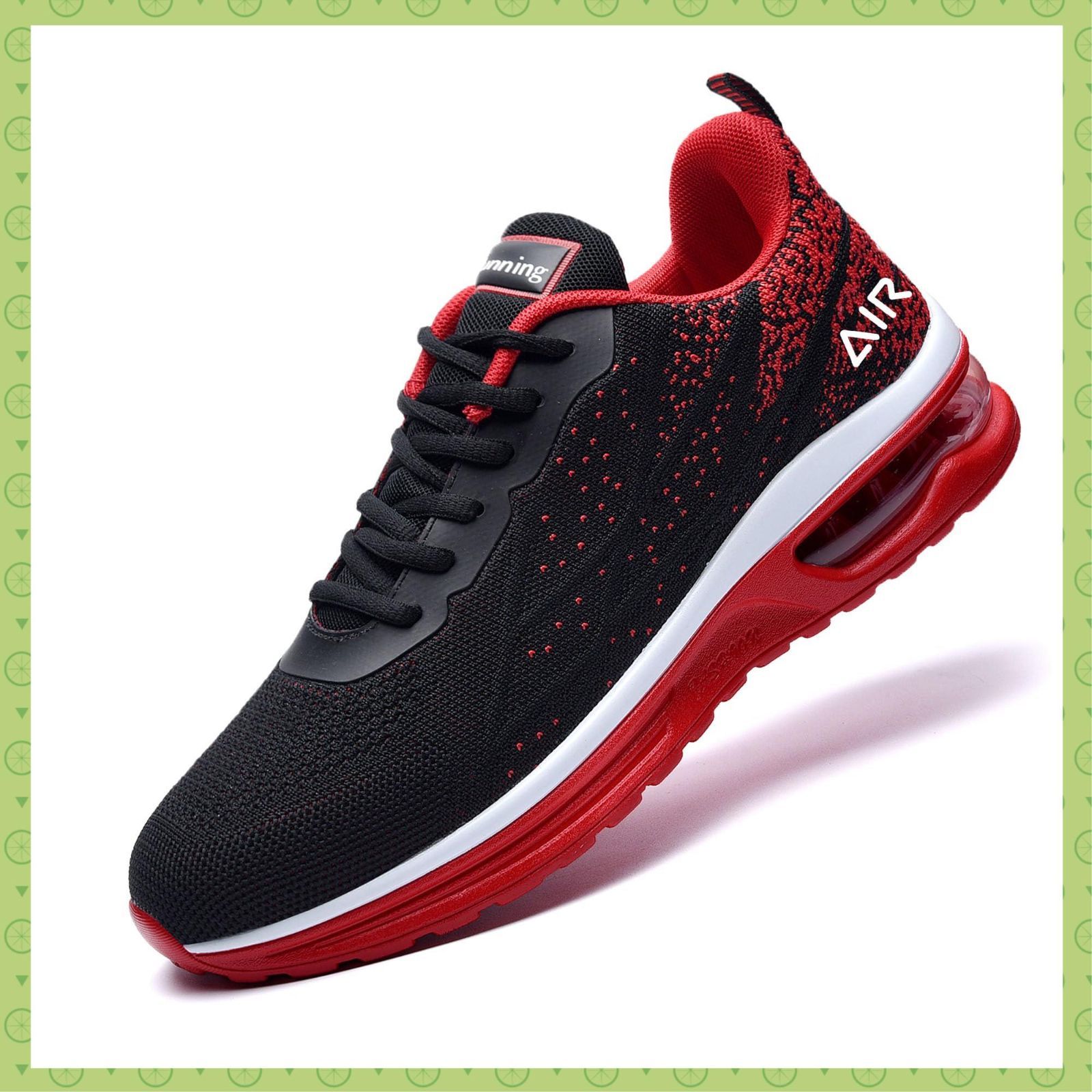 【特価商品】ランニングシューズ メンズ スニーカー エアクッション [SHANOR] ウォーキングシューズ 軽量 通気 防滑 スポーツシューズ ...