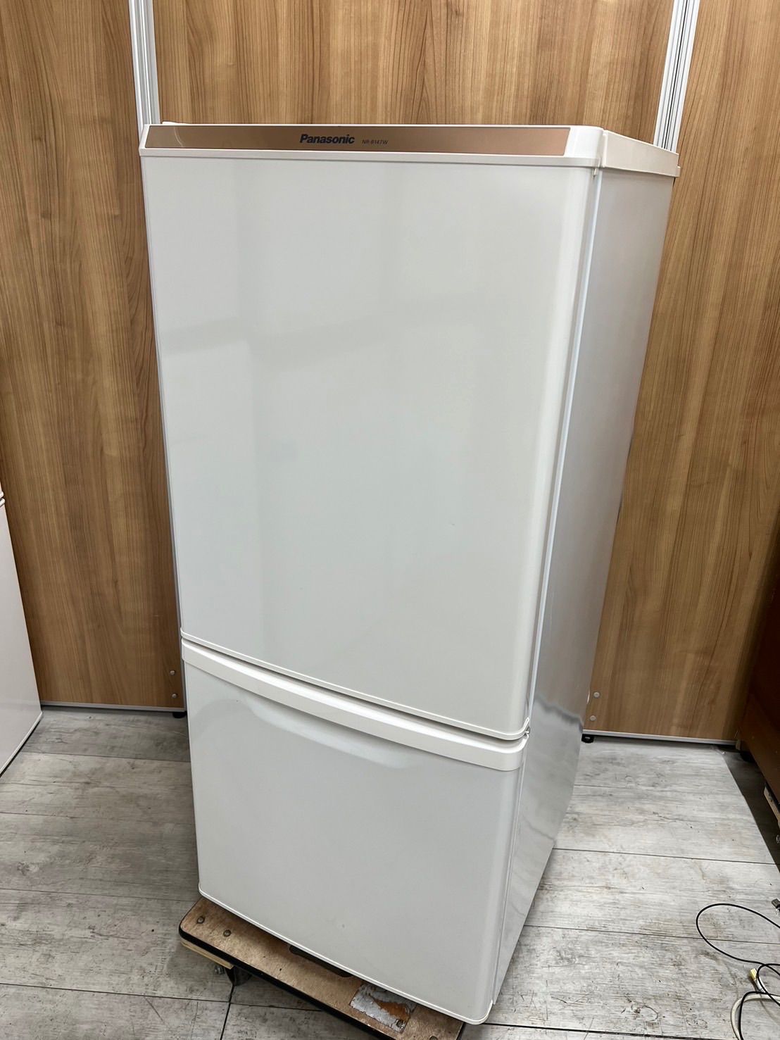 【中古】Panasonic ノンフロン冷蔵冷凍庫 NR-B147W-W 138L 2014年製 - メルカリ