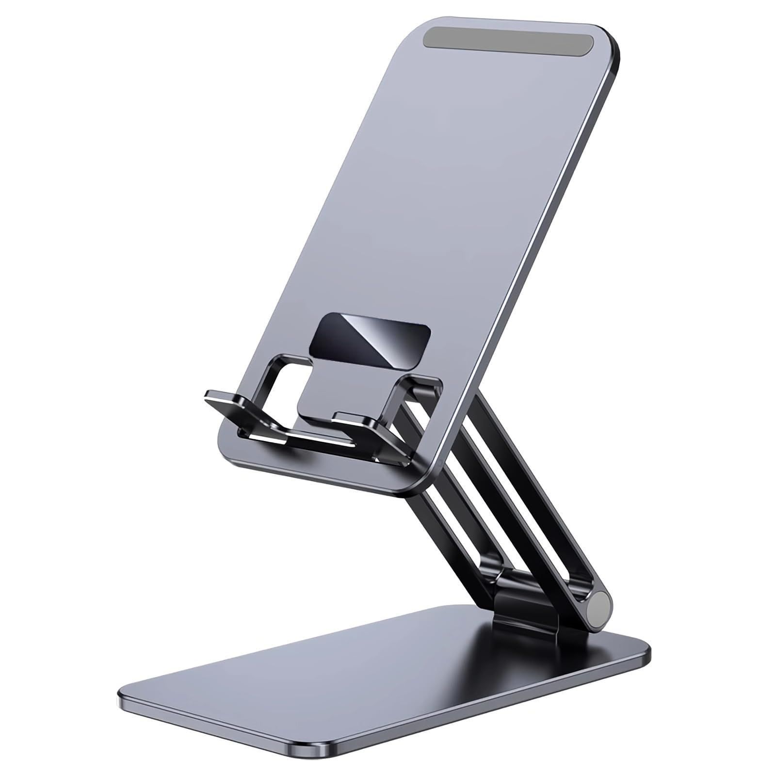 [新品]Go Surface pro mini 対応 ipad iphone lite switch スタンド スマホ アルミ製 (ダークグレー) 折りたたみ 携帯ホルダー シンプル スマホ ...