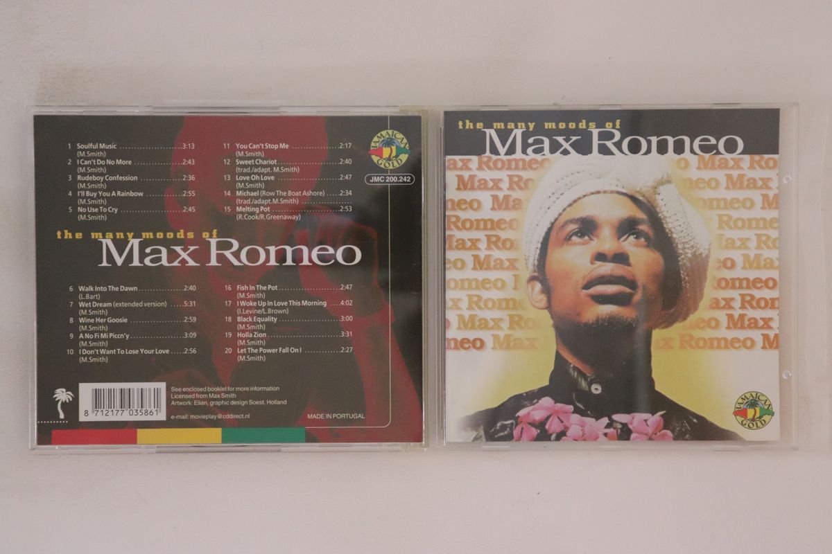 葡CD Max Romeo Many Moods Of Max Romeo JMC200242 JAMAICAN GOLD /00110 - メルカリ