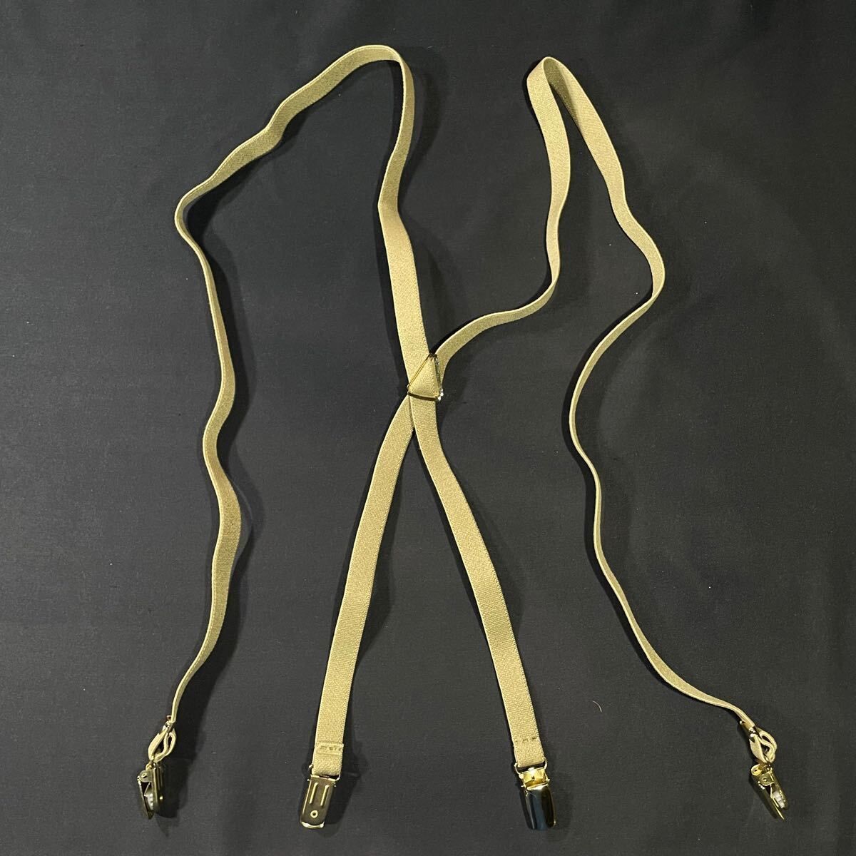 新品 アメリカ製 SUPENDER FACTORY サスペンダー カーキ サスペンダーファクトリー USA製 MADE IN USA 伸縮性 ...