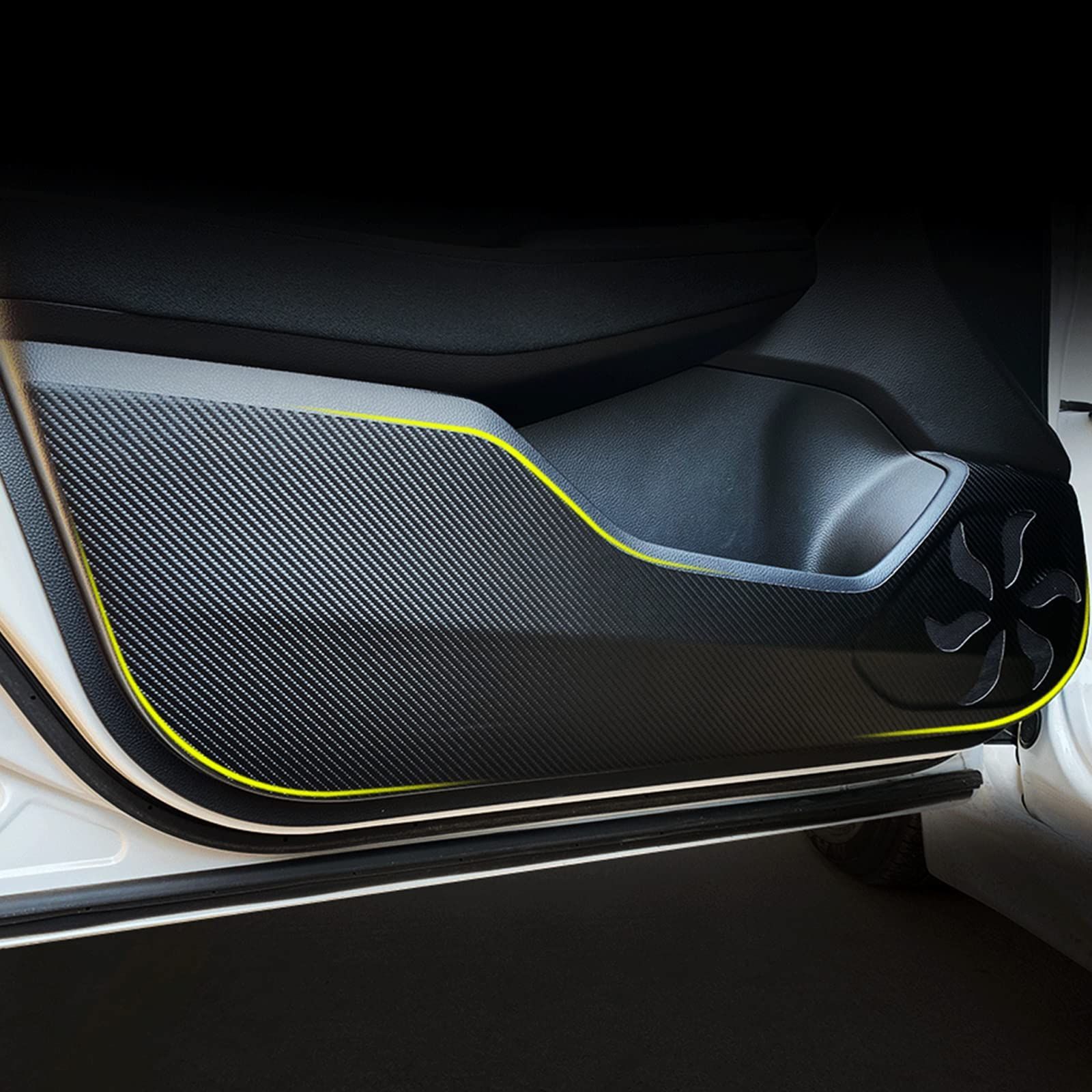 【数量限定】SNT33 T33 T33系(2022年7月~) 専用ドアキックガード 新型エクストレイル(TRAIL) ドアキックマット ドアトリムカバー 日産 運転席側 助手席側 適合 後部席 ...