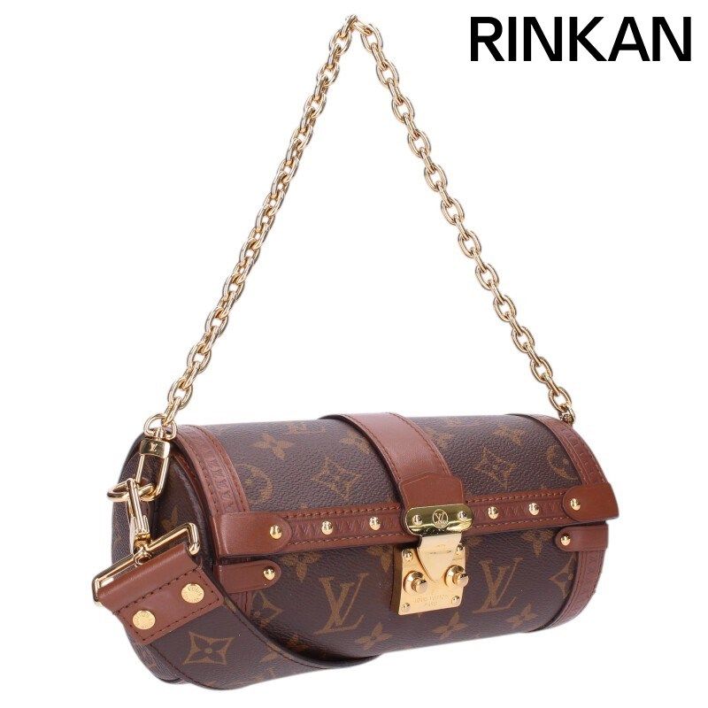 ルイヴィトン M57835 パピヨントランク ボストン型モノグラムチェーン