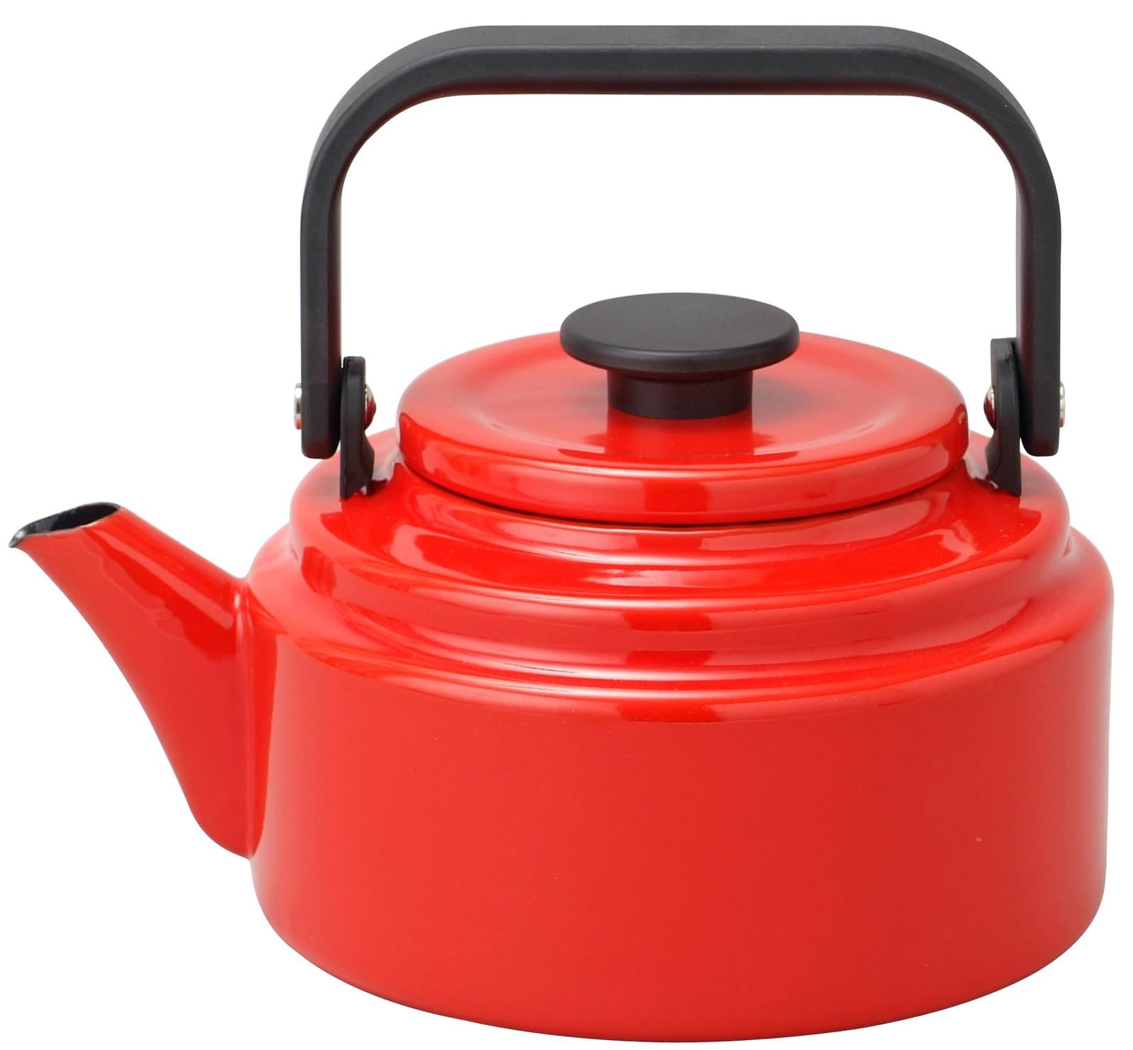 【数量限定】電磁調理器対応 アムケトル 2.0L 野田琺瑯 レッドAM-20K - メルカリ