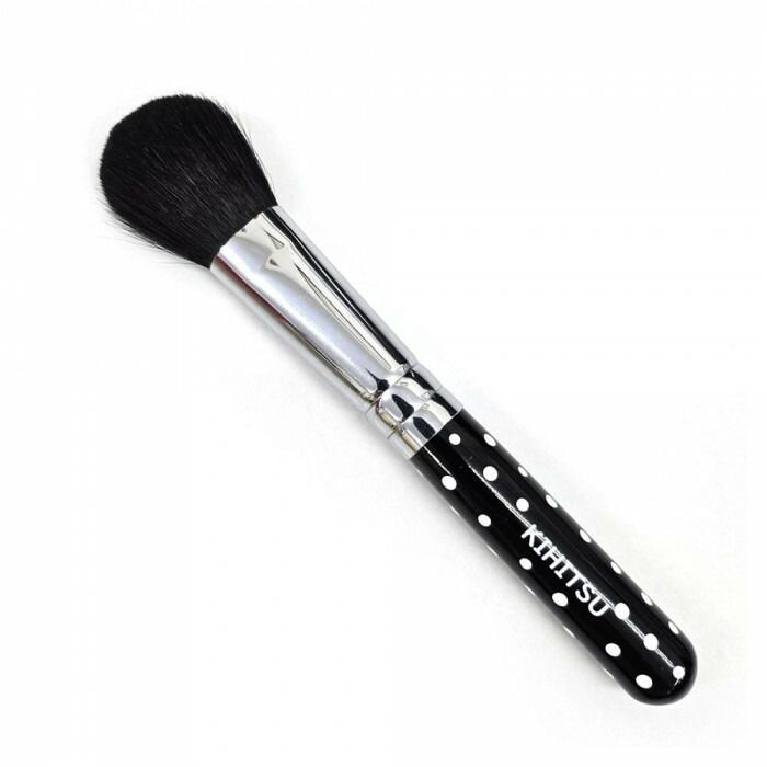 喜筆(kiHiTsu)ふんわりチークドットブラシ＆リップブラシ