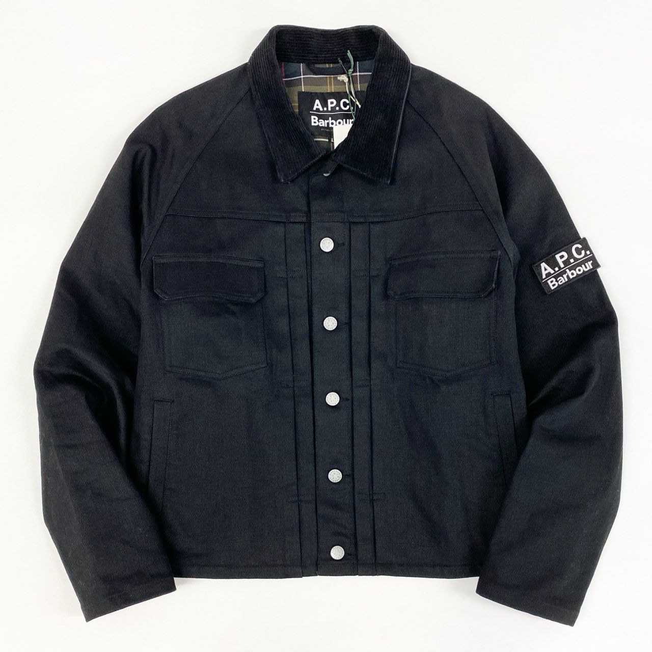 38d28 【新品タグ付き】 A.P.C. × Babour アーペーセー バブアー 38d28 【新品タグ付き】 A.P.C. × Babour アーペーセー バブアー