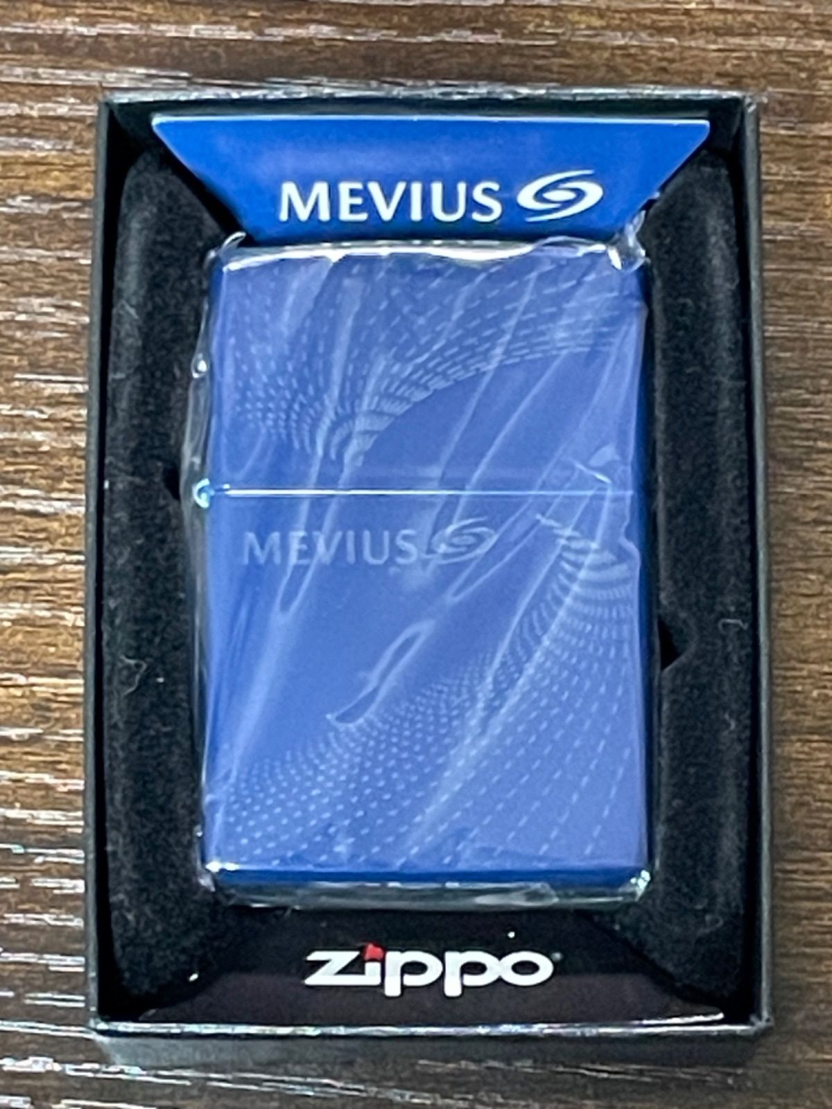 zippo メビウス 越前 漆加工 限定品 MEVIUS BLUE 2021年製 限定数 500個 特殊加工品 デットストック MILD ...