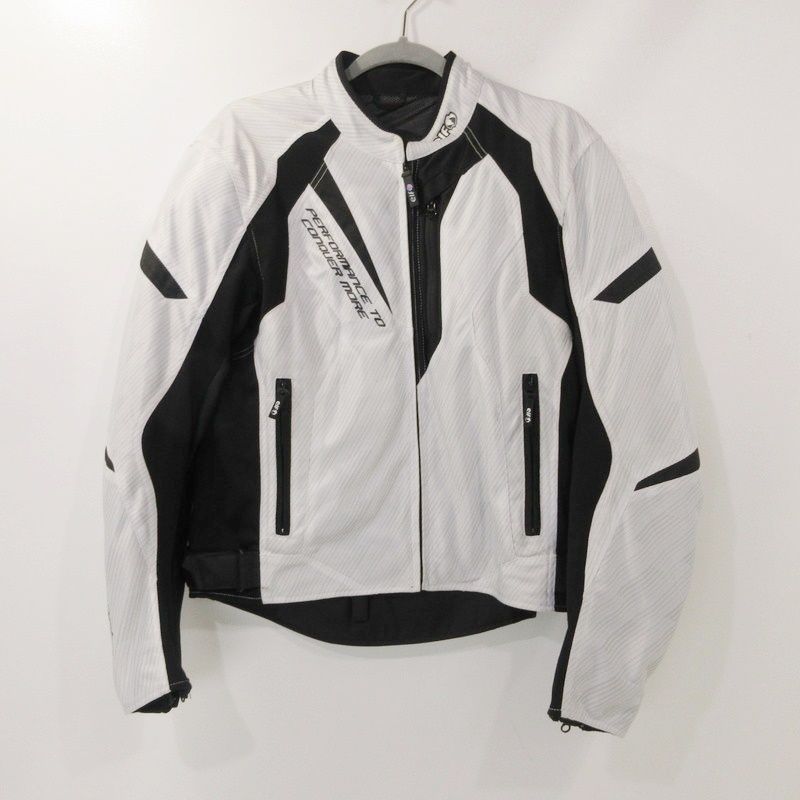 【姫路東店】 中古 elf エルフ ライダースジャケット スフィーダジャケット EJ-S113 ホワイト サイズ：M 【093】 - メルカリ