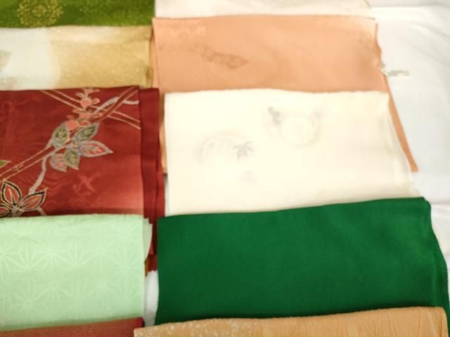 平和屋着物★和装小物　上質な帯揚げ　10枚セット　逸品　AAAO4935ps 平和屋着物☆和装小物 上質な帯揚げ 10枚セット 逸品 AAAO4935ps