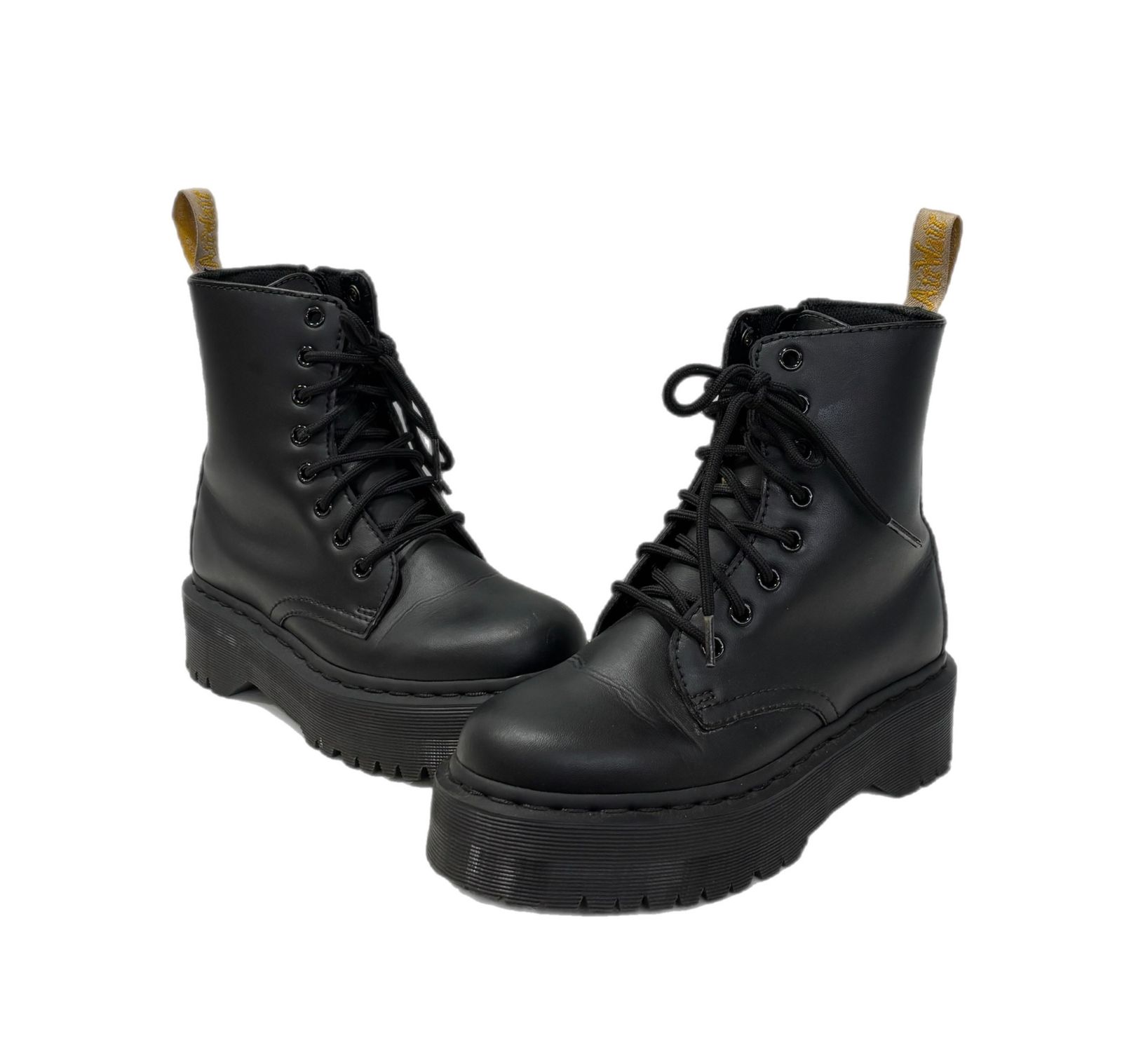 ドクターマーチン Dr.Martens 8ホール ブーツ 厚底 メンズ レディース V JADON 2 MONO 8 EYE VEGAN 25310001 レディース靴 ブーツ ワーク ...