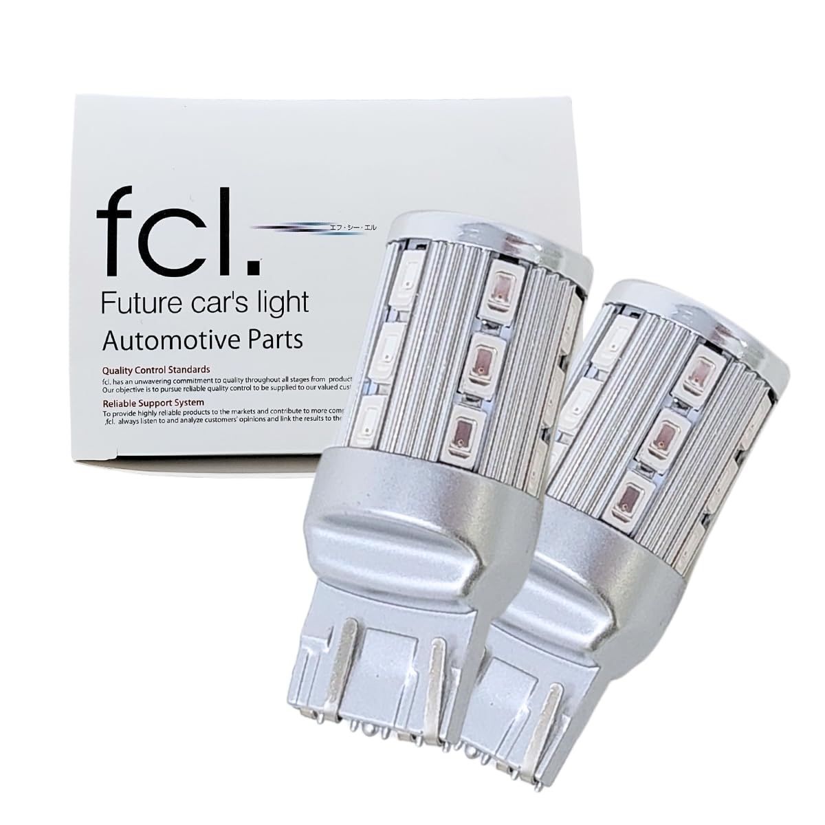 【特価商品】fcl.(エフシーエル) T20 ストップランプ LED シングル球 レッド 赤 23連 車検対応 12V 車専用 左右分2個入り ブレーキランプ - メルカリ