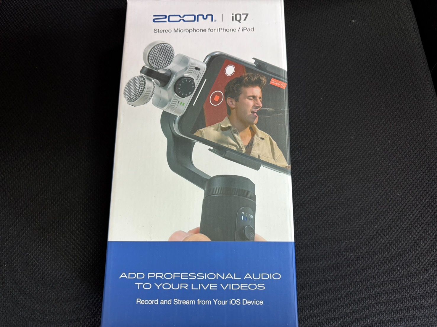 ZOOM iQ7 iOS用MSステレオマイク - メルカリ