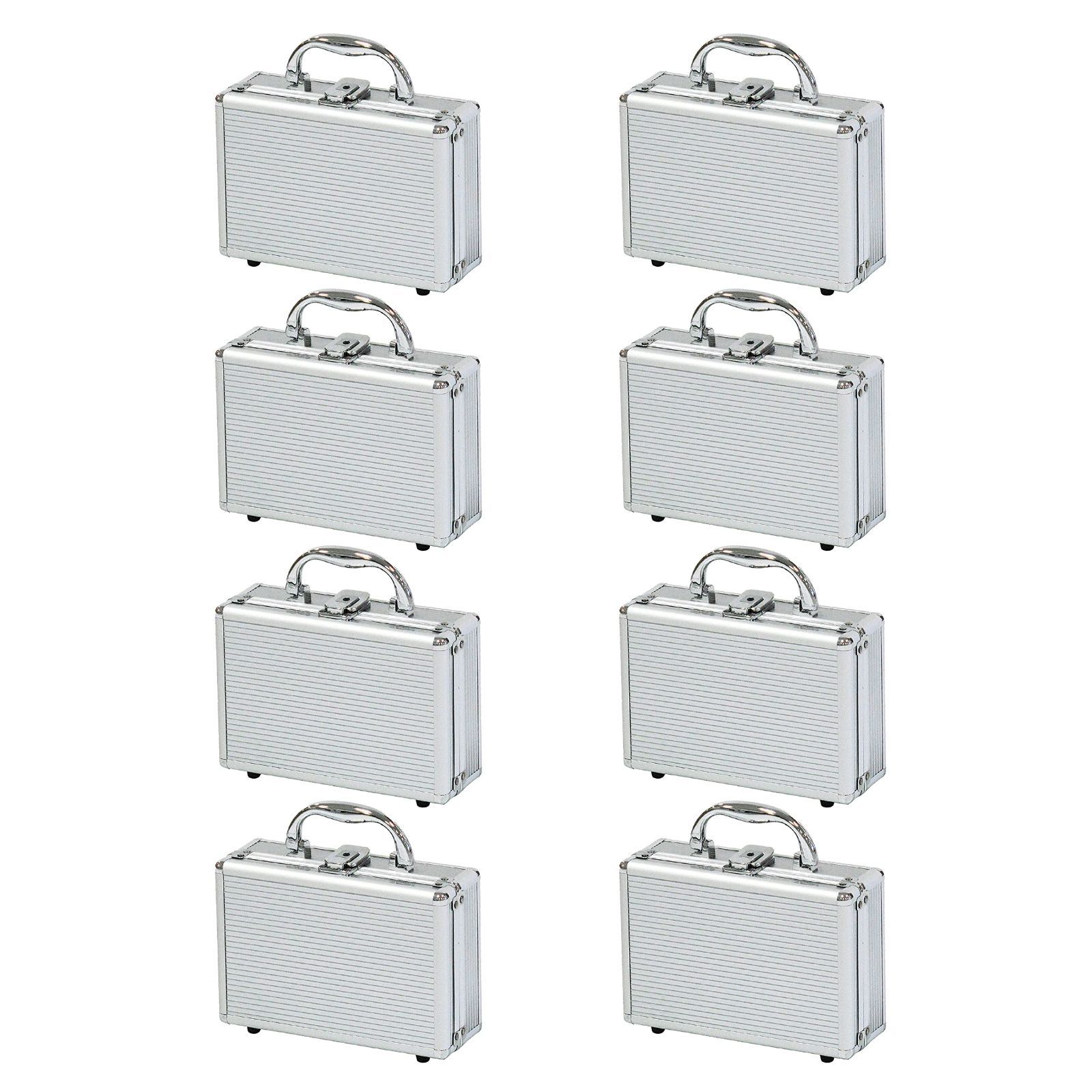 【数量限定】工具箱 収納ケース AL-A001 鍵付き [幅22×奥行8×高さ17.5cm] アルミツールケース 8個セット JEJアステージ - メルカリ