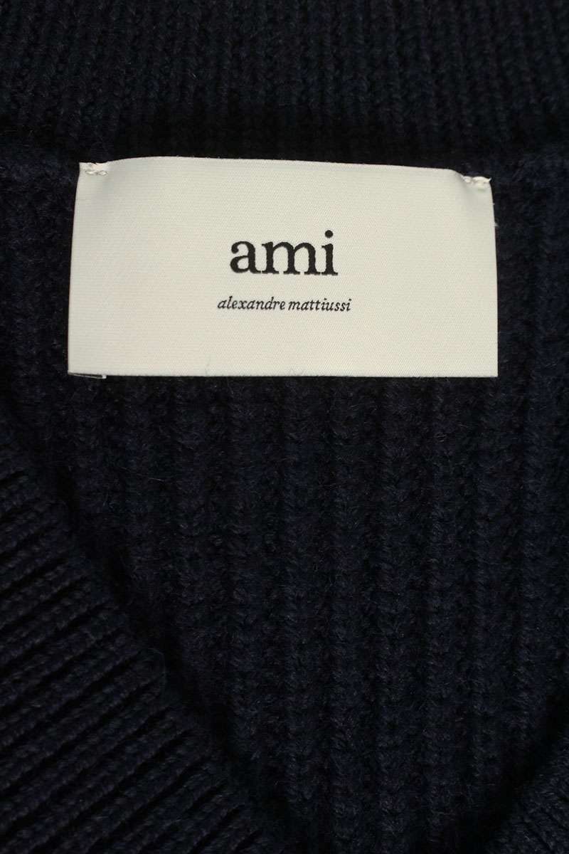 アミアレクサンドルマテュッシ 25SS UKS768 ハートA刺繍チルデンベスト