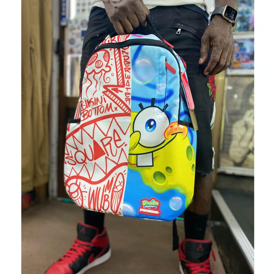 【13周年記念】 SPRAYGROUND スプレイグラウンド スポンジボブ バックパック Save The Ocean - メルカリ