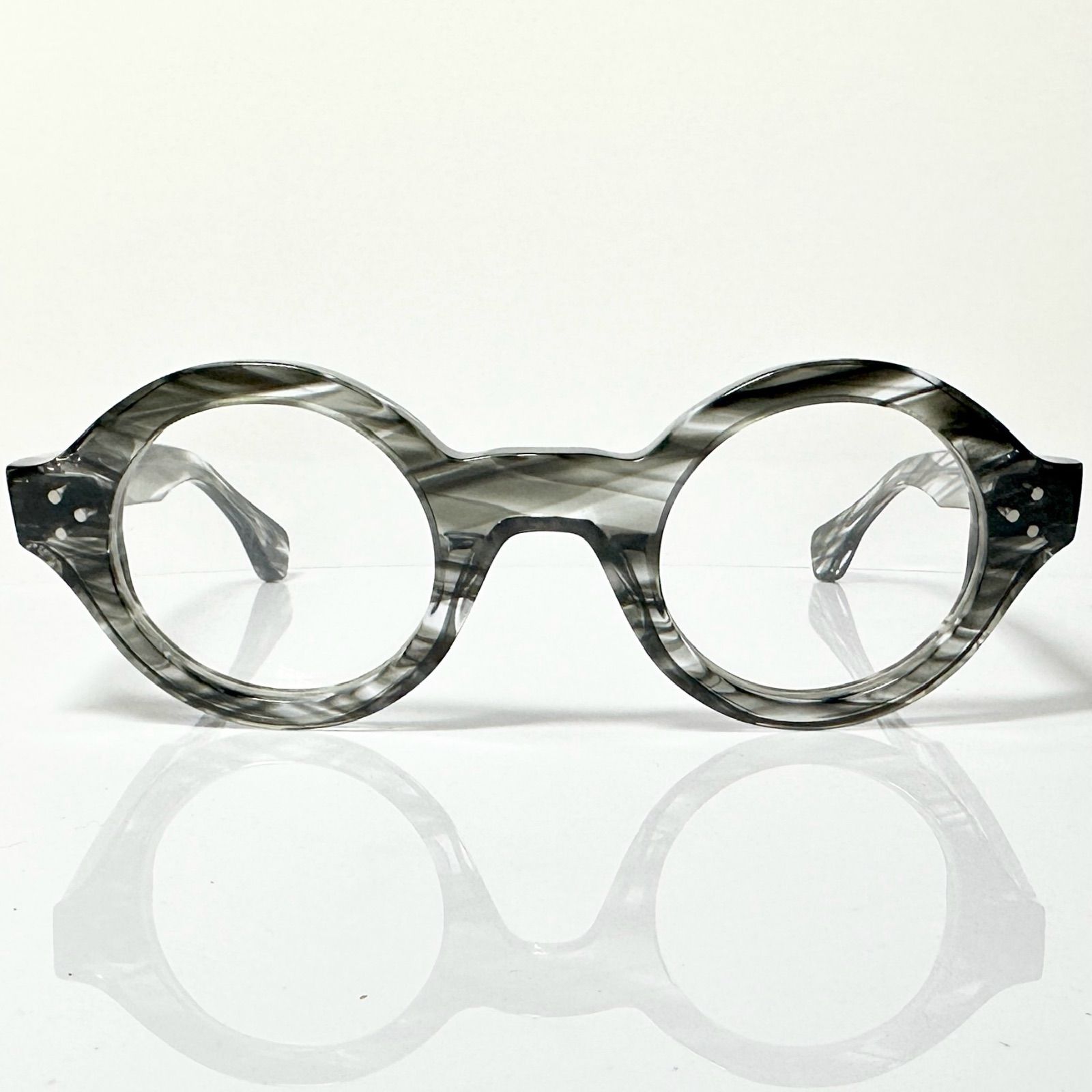 Vue dc. 新品未開封】 フレームフランス製 Frame France RON J20 丸メガネ 純正ケース付き ヴュードゥシー - メルカリ