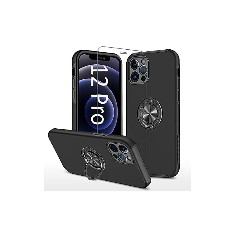 スマホケース iPhone12pro iPhone 12 Pro プロ ケース リング付き 耐衝撃 あいふぇいす12ケースpro iphone12proケース 12proスマホケース ...