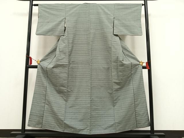 平和屋着物□上質な紬 茶器 正絹 逸品 AABC1274cs 平和屋着物○上質