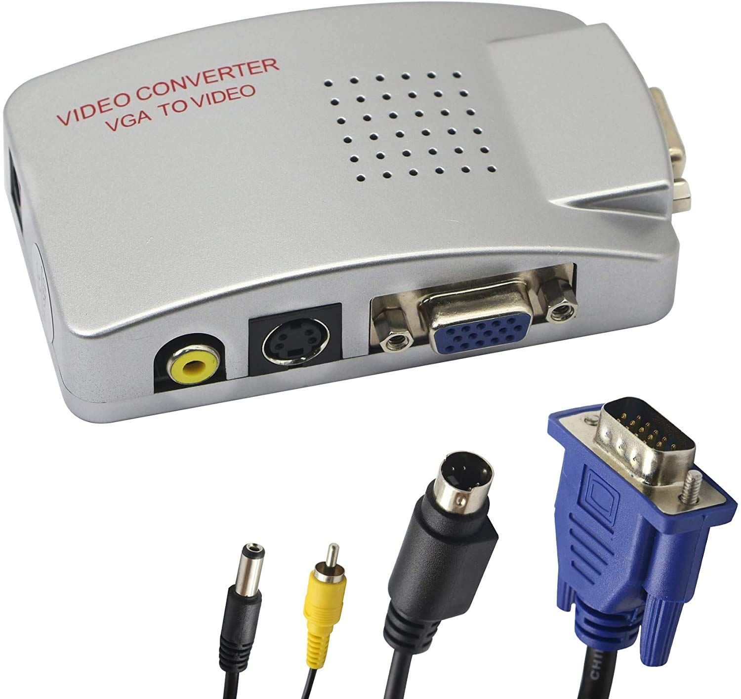 【新着商品】RCA 変換スキャンコンバーター to VGA パソコンをTVに CONVERTER VIDEO ホワイト Parishop - メルカリ